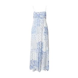 Hollister Kleid Damen Gr&ouml;&szlig;e 40 royalblau / hellblau / wei&szlig; Sommerkleid