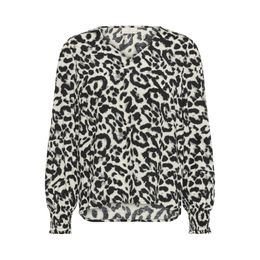 Kaffe Bluse 'Alice' Damen Gr&ouml;&szlig;e S grau / schwarz / wei&szlig;