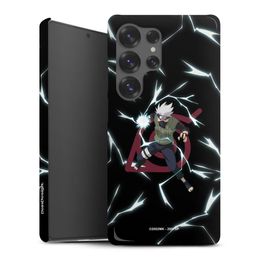 DeinDesign Galaxy S25 Ultra Handy Premium Case Smartphone Handyh&uuml;lle Schutzh&uuml;lle gl&auml;nzend Naruto Shippuden Official Licensed Product Kakashi Premium Case