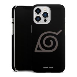 DeinDesign iPhone 13 Pro Handy Premium Case Smartphone Handyh&uuml;lle Schutzh&uuml;lle matt Naruto Shippuden Konoha Logo Premium Case