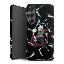 DeinDesign Galaxy S25 Handy Premium Case Smartphone Handyh&uuml;lle Schutzh&uuml;lle matt Naruto Shippuden Official Licensed Product Kakashi Premium Case