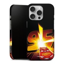 DeinDesign iPhone 16 Pro Handy Premium Case Smartphone Handyh&uuml;lle Schutzh&uuml;lle matt Official Licensed Product Cars Lightning Mcqueen 95 Premium Case