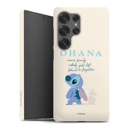 DeinDesign Galaxy S25 Ultra Handy Premium Case Smartphone Handyh&uuml;lle Schutzh&uuml;lle gl&auml;nzend Lilo & Stitch Disney Official Licensed Product Premium Case