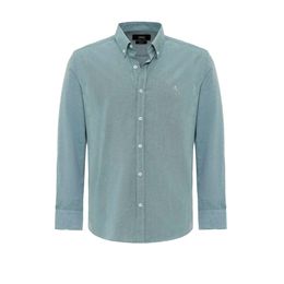 Antioch Button Up Shirt male size M Pastel green