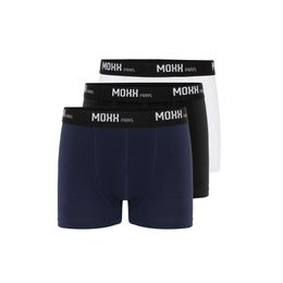 Moxx Paris Boxershorts Herren Gr&ouml;&szlig;e M navy / schwarz / wei&szlig;