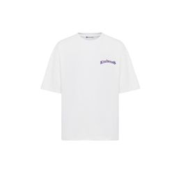 Dandalo T-Shirt Herren Gr&ouml;&szlig;e L taupe / dunkellila / schwarz / offwhite