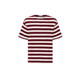 Dandalo T-Shirt Herren Gr&ouml;&szlig;e M bordeaux / wei&szlig;
