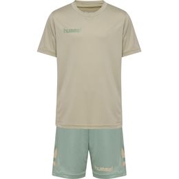 Hummel Trainingsanzug Jungen Gr&ouml;&szlig;e 140 khaki / schilf