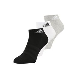 adidas Performance Sportsocken 'Thin And Light' Herren Gr&ouml;&szlig;e 49/51 graumeliert / schwarz / wei&szlig;