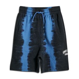 SOMETIME SOON Shorts Jungen Gr&ouml;&szlig;e 152 taubenblau / schwarz / wei&szlig;