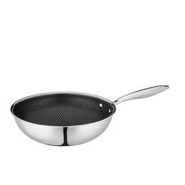 M&auml;ser M&auml;ser Wok, Edelstahl Hestia Schwarz / Silber