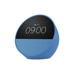Amazon Echo Spot (2024) m. Uhr blau