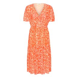 Soaked in Luxury Kleid Damen Gr&ouml;&szlig;e 38 beige / orange Sommerkleid