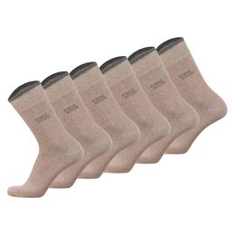 Camel Active Socken Herren Gr&ouml;&szlig;e 39/42 beige / gr&uuml;n