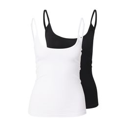 ABOUT YOU Top 'Ria' Damen Gr&ouml;&szlig;e XL schwarz / wei&szlig;