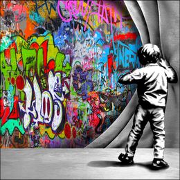 Pro Art Glasbild GRAFFITI DISCOVERY