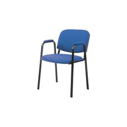 Höffner Besucherstuhl ¦ blau ¦ Maße (cm): B: 53 H: 79 » Höffner