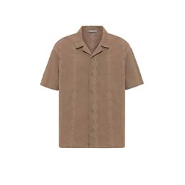 Dandalo Button Up Shirt male Brown size L