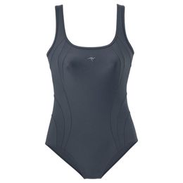 Kangaroos Shaping Swimsuit female Grey size 40