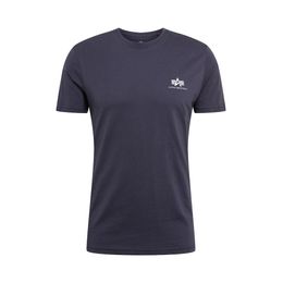 Alpha Industries Shirt 'Basic T Small Logo' Herren Größe XXXL dunkelblau