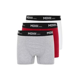 Moxx Paris Boxer shorts male Grey, Red, White size L