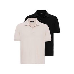 Antioch Poloshirt Herren Gr&ouml;&szlig;e XL schwarz / offwhite