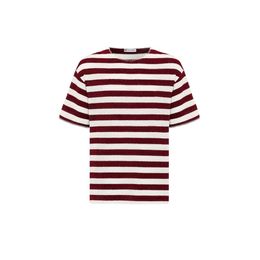 Dandalo T-Shirt Herren Gr&ouml;&szlig;e M bordeaux / wei&szlig;