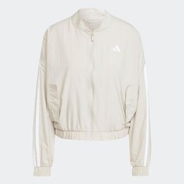 adidas Sportswear Athletic Jacket 'Essentials' female White size M