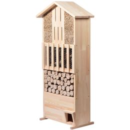 Dobar XXL Insektenhotel-Wand mit Igelhaus
