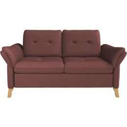 Sit & More 2-Sitzer SIT & MORE "G&ouml;teborg", rot (merlot), B:171cm H:90cm T:102cm, Sofas, inklusive Sitztiefenverstellung und Federkern