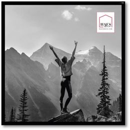Haes Kunststoffrahmen EF13B Easy Frame 30x30cm schwarz