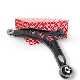 febi bilstein Lenker, Radaufhängung vorne links mit Gummimetalllagern für PEUGEOT FIAT CITROËN VAUXHALL OPEL 53345683 1374223080 1394319080 179408