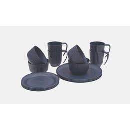 Outwell Geschirrset Delish 4 Personen 16-tlg. Farbe navy night