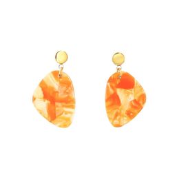 Fräulein Wunder Fräulein Wunder Ohrringe 'Amy' Damen Größe One Size gelb / gold / orange