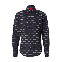Hugo Button Up Shirt 'Ermo' male Black size XXL