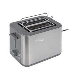 Braun Toaster PurShine HT 1510 GY edelstahl/grau, 900 Watt, f&uuml;r 2 Scheiben Toast