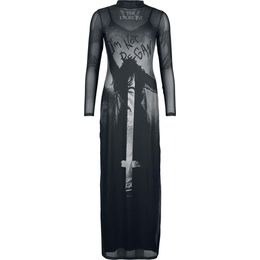 The Exorcist by Killstar Do You Know What She Did? Maxi Dress Langes Kleid schwarz grau in XS KSRA012861