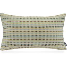 HOCK Dekokissen H.O.C.K. "Jordi", grün (grün, gestreift), B:50cm H:10cm L:30cm, Polyester, Dekokissen_Sitzkissen_Kissenhüllen