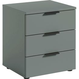 HBZ-MEBLE Kommode HBZ "Linz Nachtkonsole, BxHxT 45x50x40cm", grün (salbei), B:45cm H:50cm T:40cm, Holzwerkstoff, Sideboards, Breite 45cm,Lip-Griff, Melaminbeschichtung