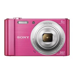 Kompakt Kamera DSC-W810 - Blassrosa + Sony 6X Optical zoom 4.6-27.6mm f/3.5-5.6 f/3.5-5.6