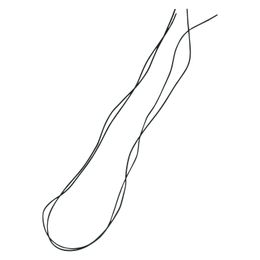 Cavallo Schn&uuml;rsenkel, elastisch schwarz 40-50 cm