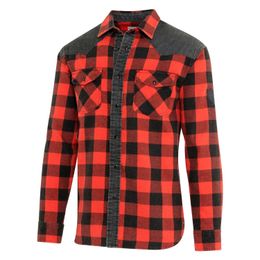 STARS & STRIPES Herrenhemd Lumberjack rot Herren XXXL