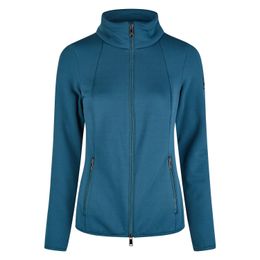 Pikeur Selection Polartec-Fleecejacke blau/navy/schwarz Damen 34