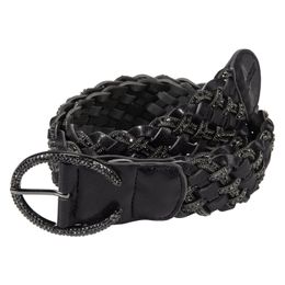Pikeur G&uuml;rtel geflochten schwarz 75