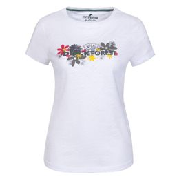 Black Forest T-Shirt mit Print wei&szlig; Damen L
