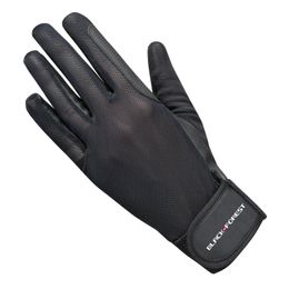 Black Forest Reithandschuhe aus Netzmaterial schwarz XS