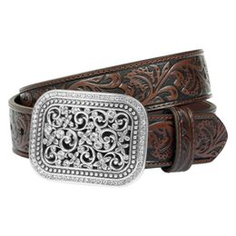 Ariat Rhinestone G&uuml;rtel braun M