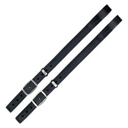 St&uuml;bben st&uuml;bben Steigb&uuml;gelriemen Mono de Luxe schwarz M (68 cm / von 44 - 54 cm)
