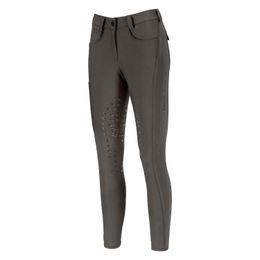 Pikeur Kniebesatz-Reithose Romy Grip schwarz/oliv Damen 32