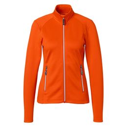 Black Forest Fleecejacke rot/orange Damen XL